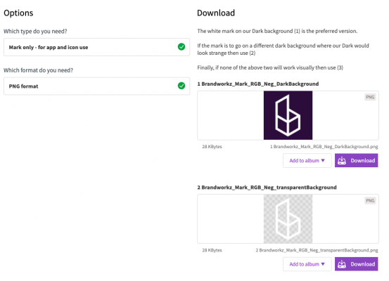 Logo Finder | Brandworkz Brand Management Software