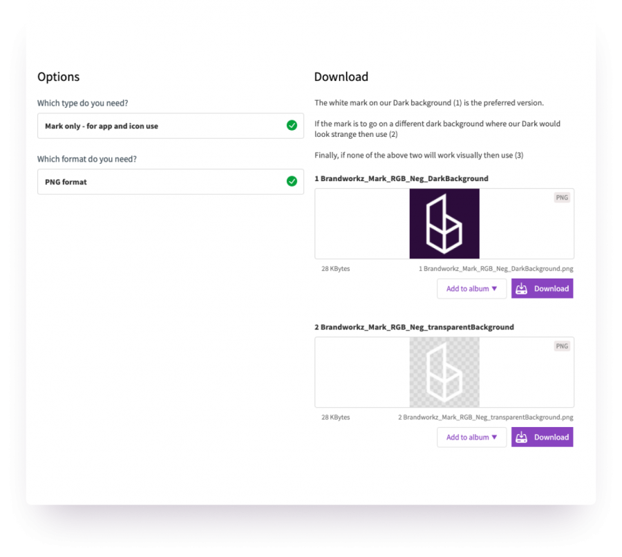Logo Finder | Brandworkz Brand Management Software
